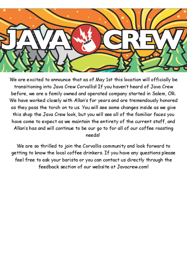 Locations – Allan's Coffee & Tea